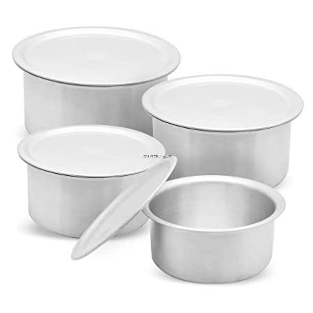 (Large Size) Kucing Brand Thick Aluminum Indian Pot Degchi Pot Curry ...