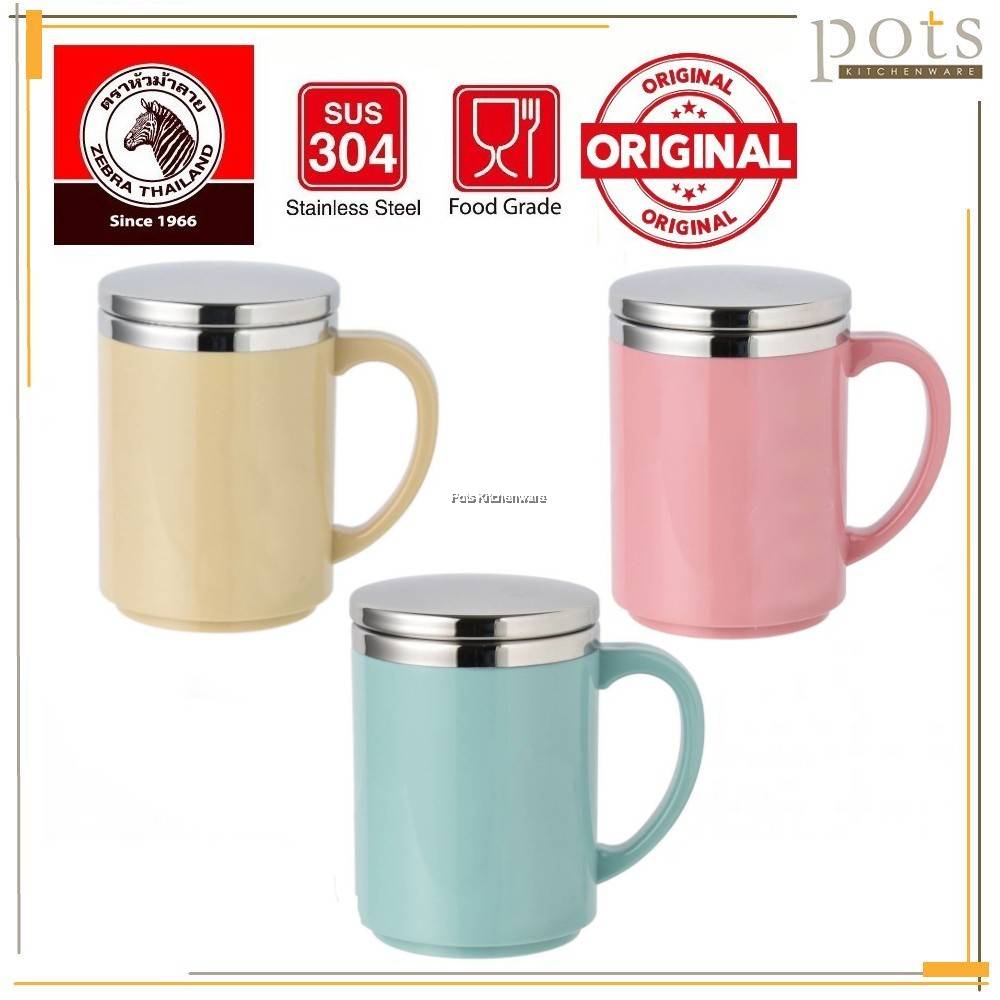 100% Original Zebra 350ML Stainless Steel SUS304 Prima IV Double Wall ...