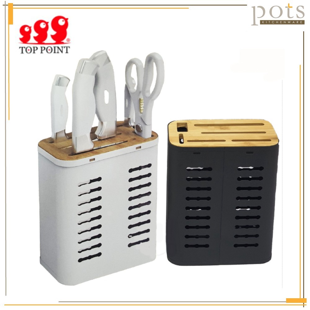Top Point Knife Scissor Holder Kitchen Utensils Storage Organizer Rak ...